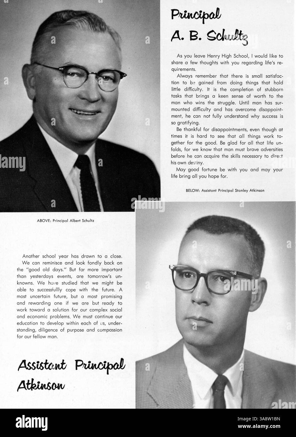 This 1962 yearbook from Patrick Henry High School documents the major ...
