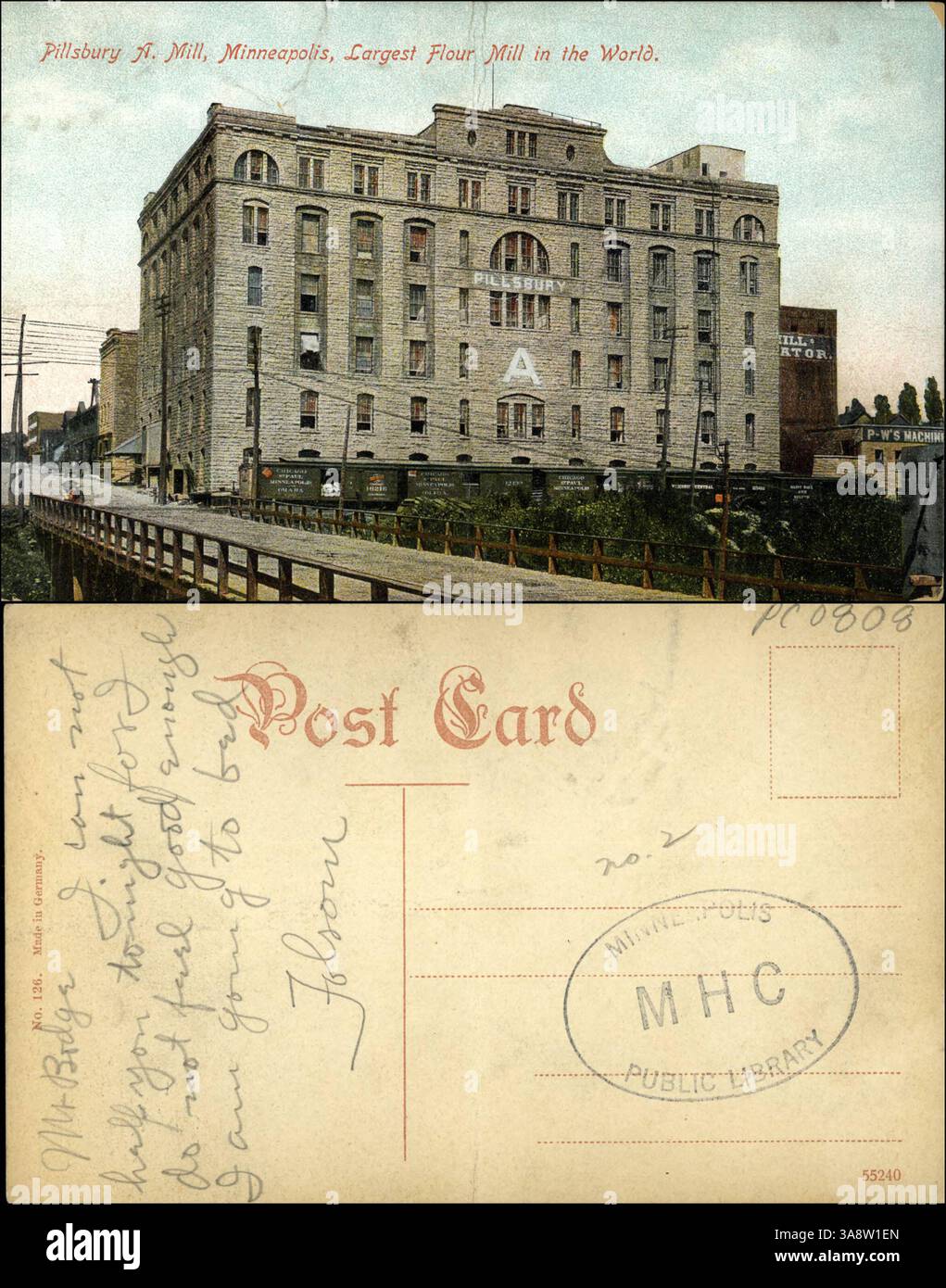 The Pillsbury A. Mill in Minneapolis, once the largest flour mill in ...