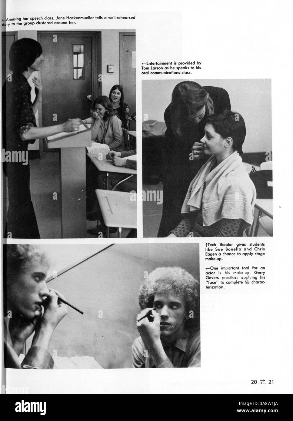 The 1973 Robbinsdale High School yearbook, Robin '73, features ...