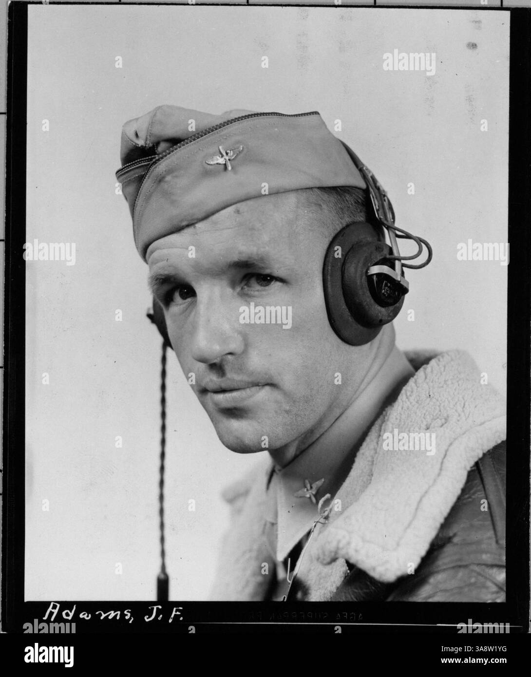 A photograph of j f adams in military uniform hi-res stock photography and images - Alamy