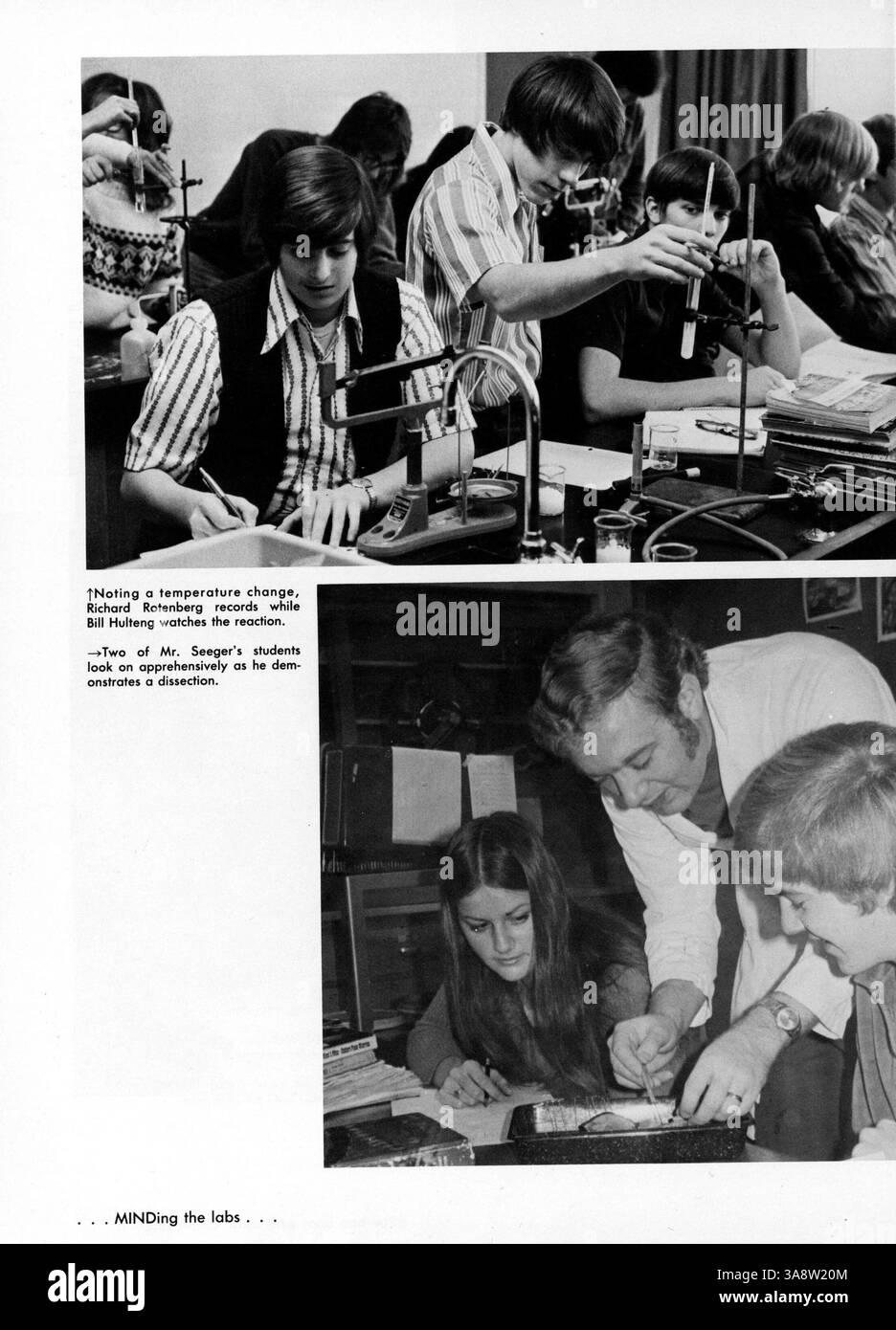 The Robin '73 yearbook from Robbinsdale High School provides a detailed ...