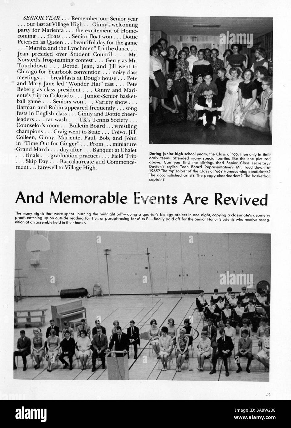 The 1966 Villager yearbook captures the highlights of St. Anthony ...