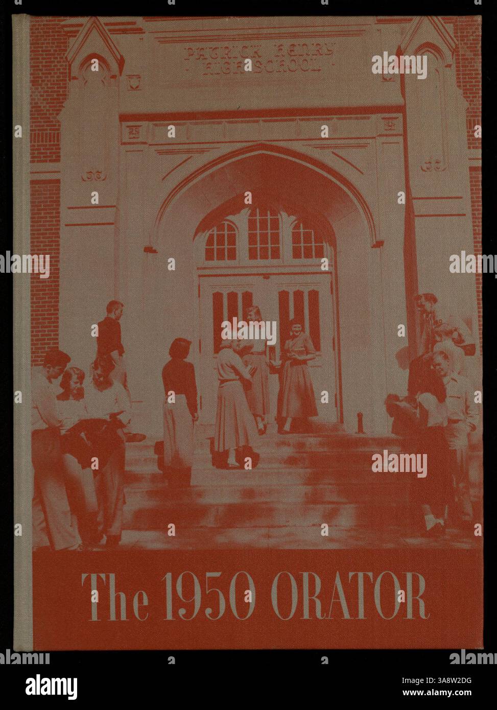 The 1950 Patrick Henry High Yearbook, titled 'Orator,' documents the ...
