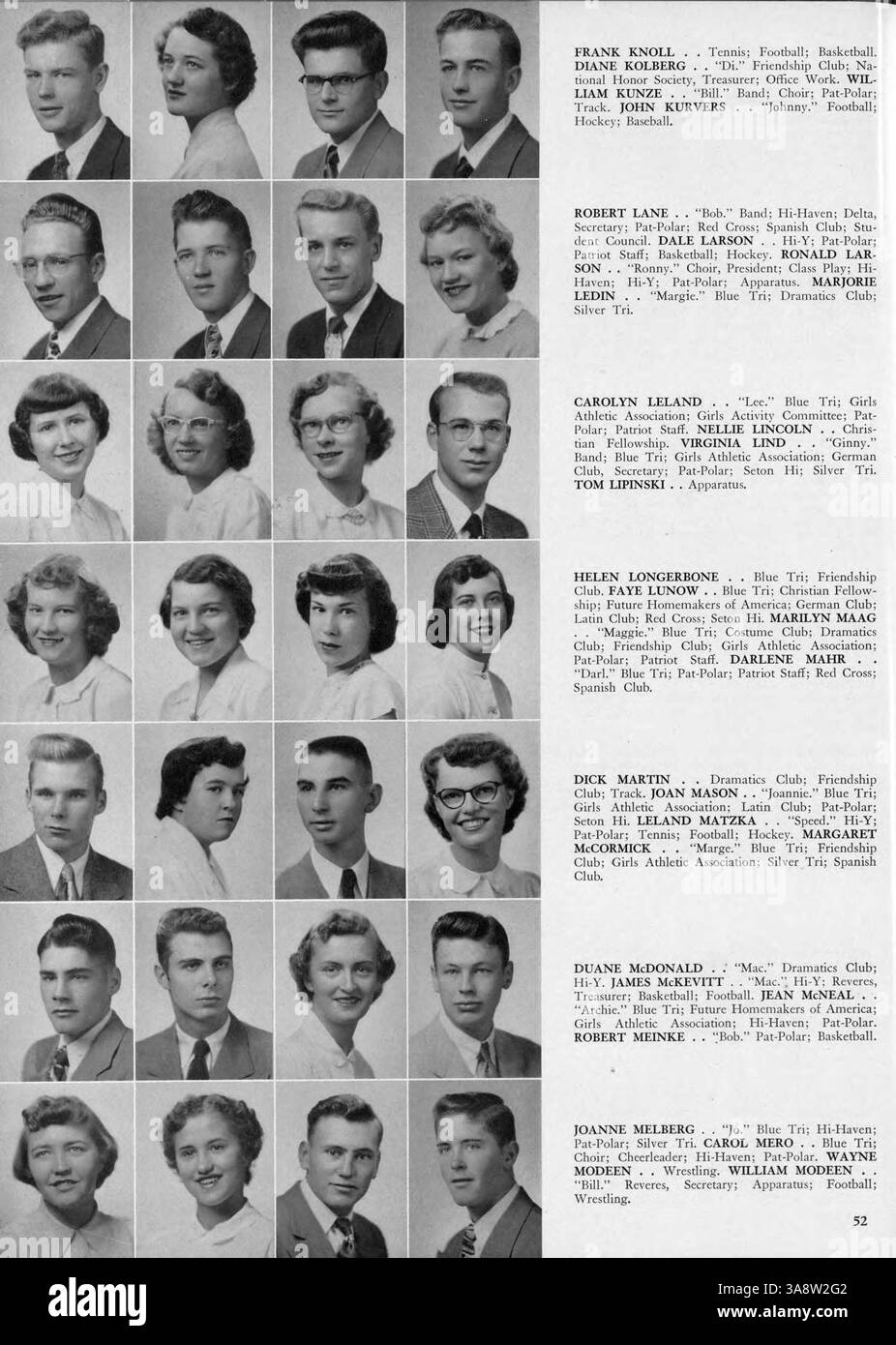 This 1950 edition of the Orator Yearbook from Patrick Henry High School ...