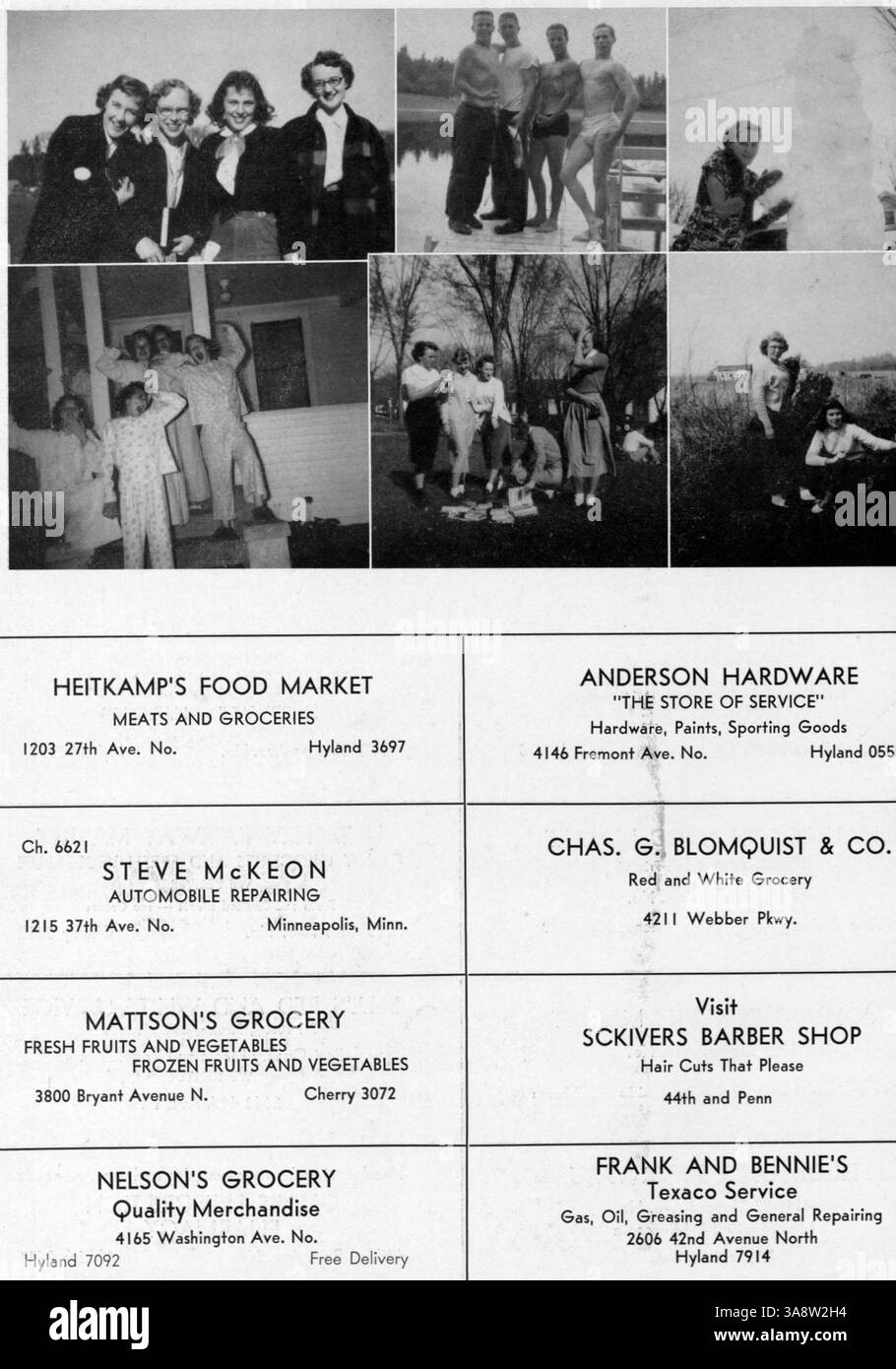 This 1950 Orator Yearbook from Patrick Henry High School captures the ...