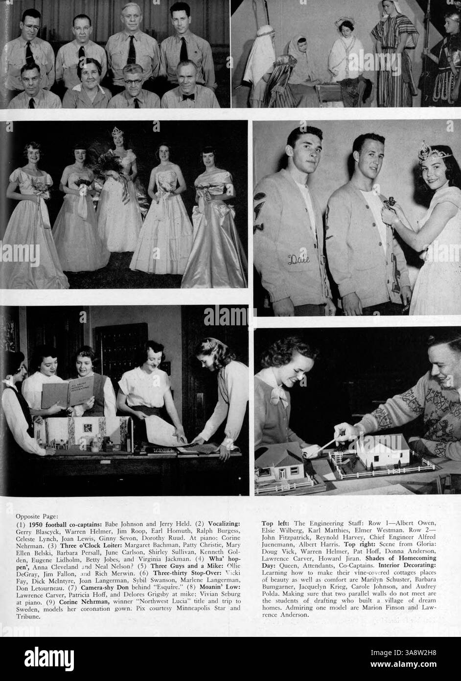 The Orator Yearbook of 1950 from Patrick Henry High School captures the ...