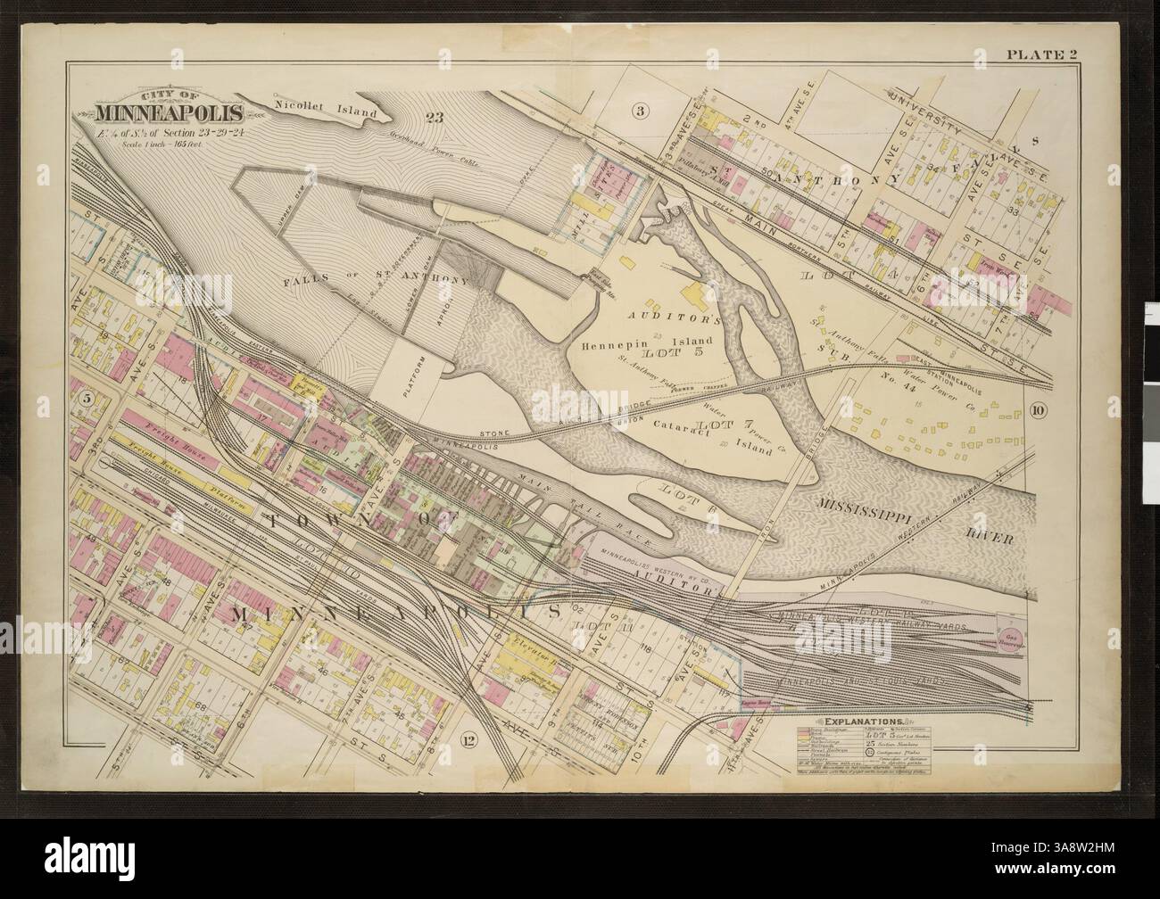 The Minneapolis city atlas includes a complete set of surveys and plats ...