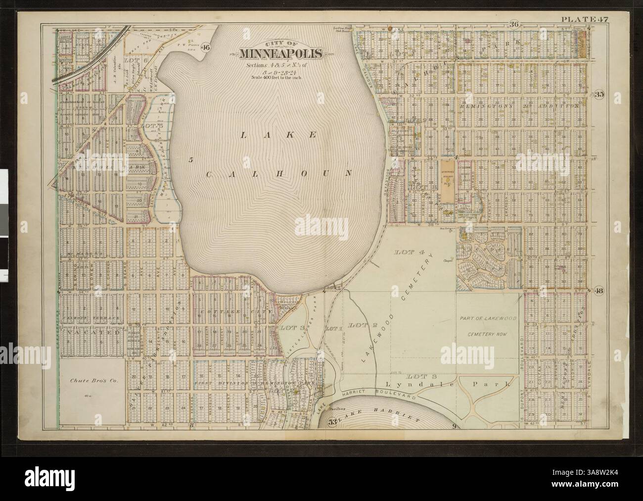 The Minneapolis atlas contains surveys and plats of the city ...