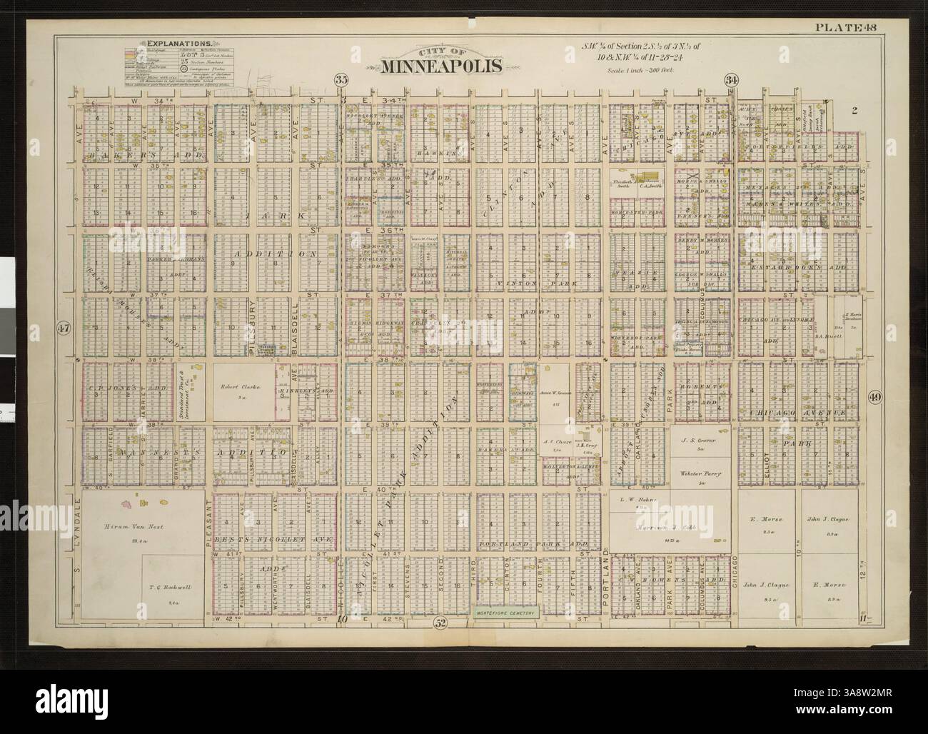This atlas presents comprehensive surveys and plats of Minneapolis ...