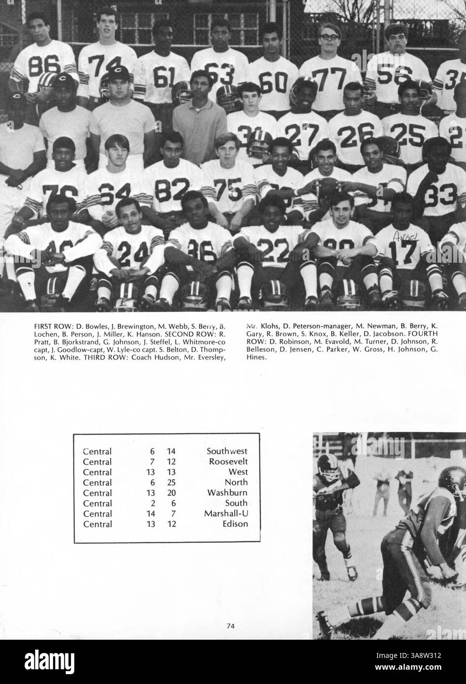 The 1969 Centralian yearbook offers a snapshot of student life at ...