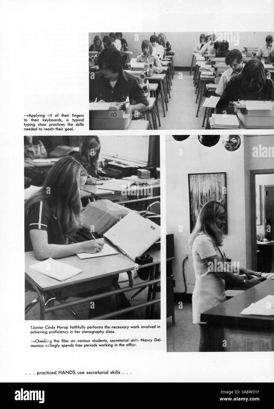 The Robin '73 yearbook for Robbinsdale High School captures the 1972 ...