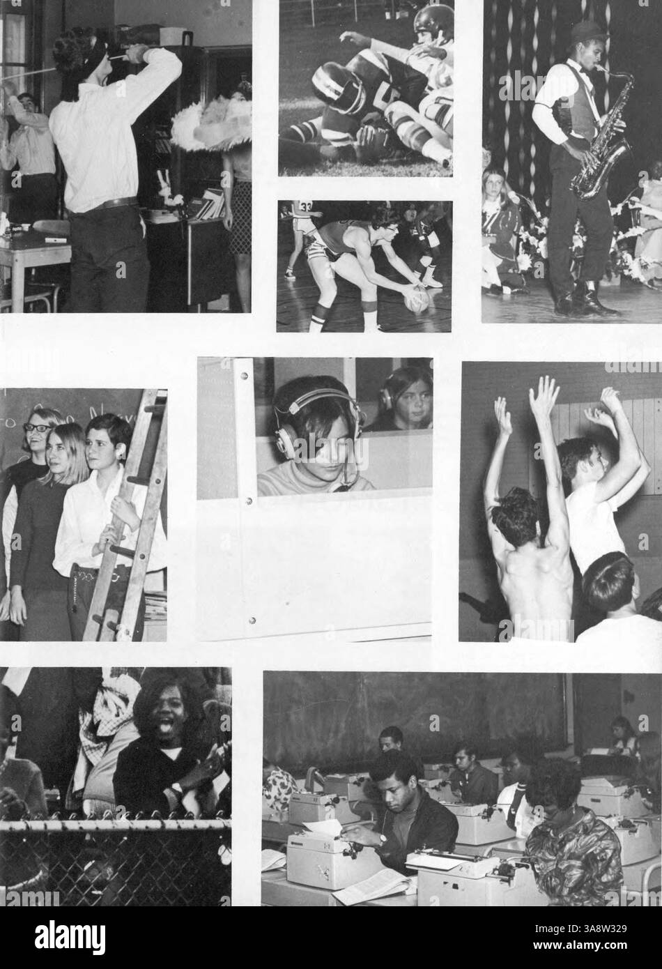 This 1969 centralian yearbook documents the academic and social hi-res ...