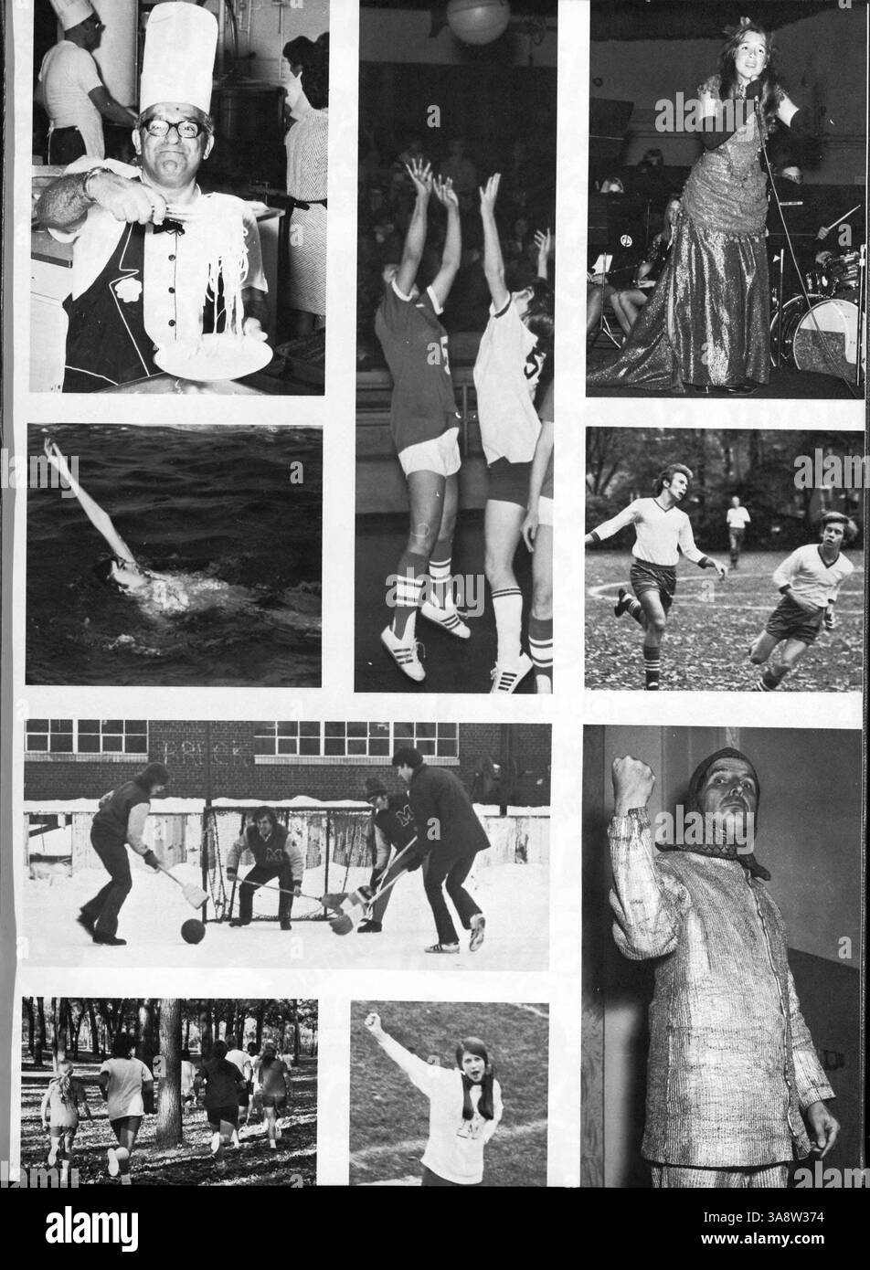 The 'Antler '72' yearbook from Minnehaha Academy documents the student experience of 1971-1972 ...