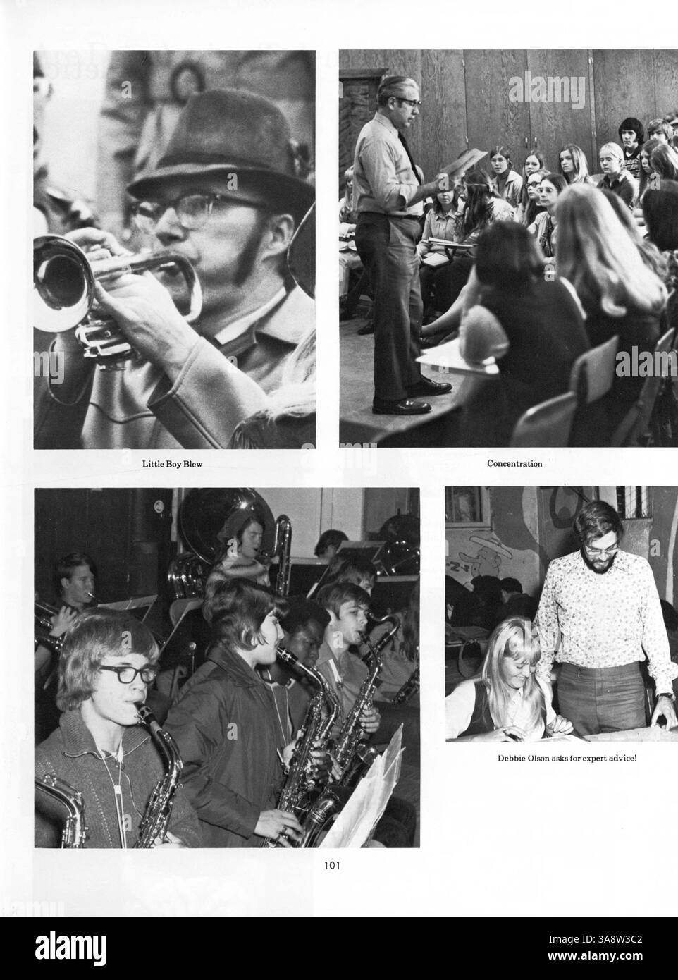 The 'Antler' yearbook from Minnehaha Academy in 1972 documents the 1971 ...