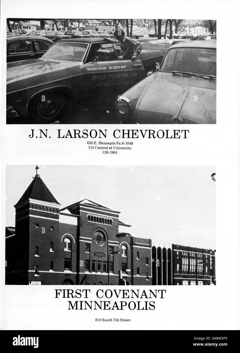 The 1972 edition of Minnehaha Academy’s 'Antler' yearbook highlights student and faculty ...