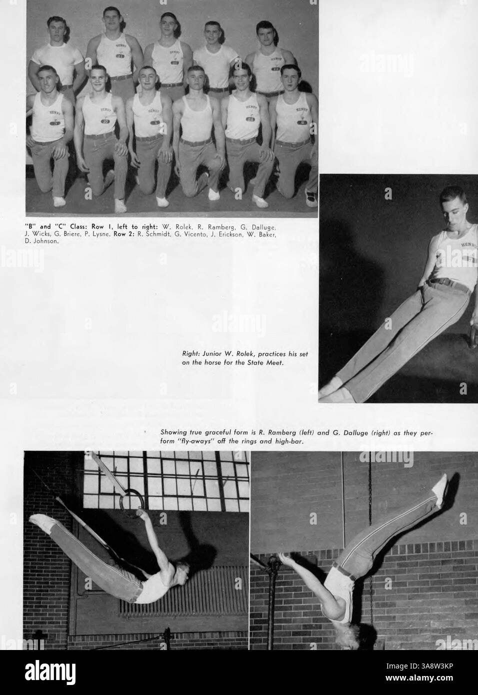 The 1956 'Orator' yearbook from Patrick Henry High School documents the ...