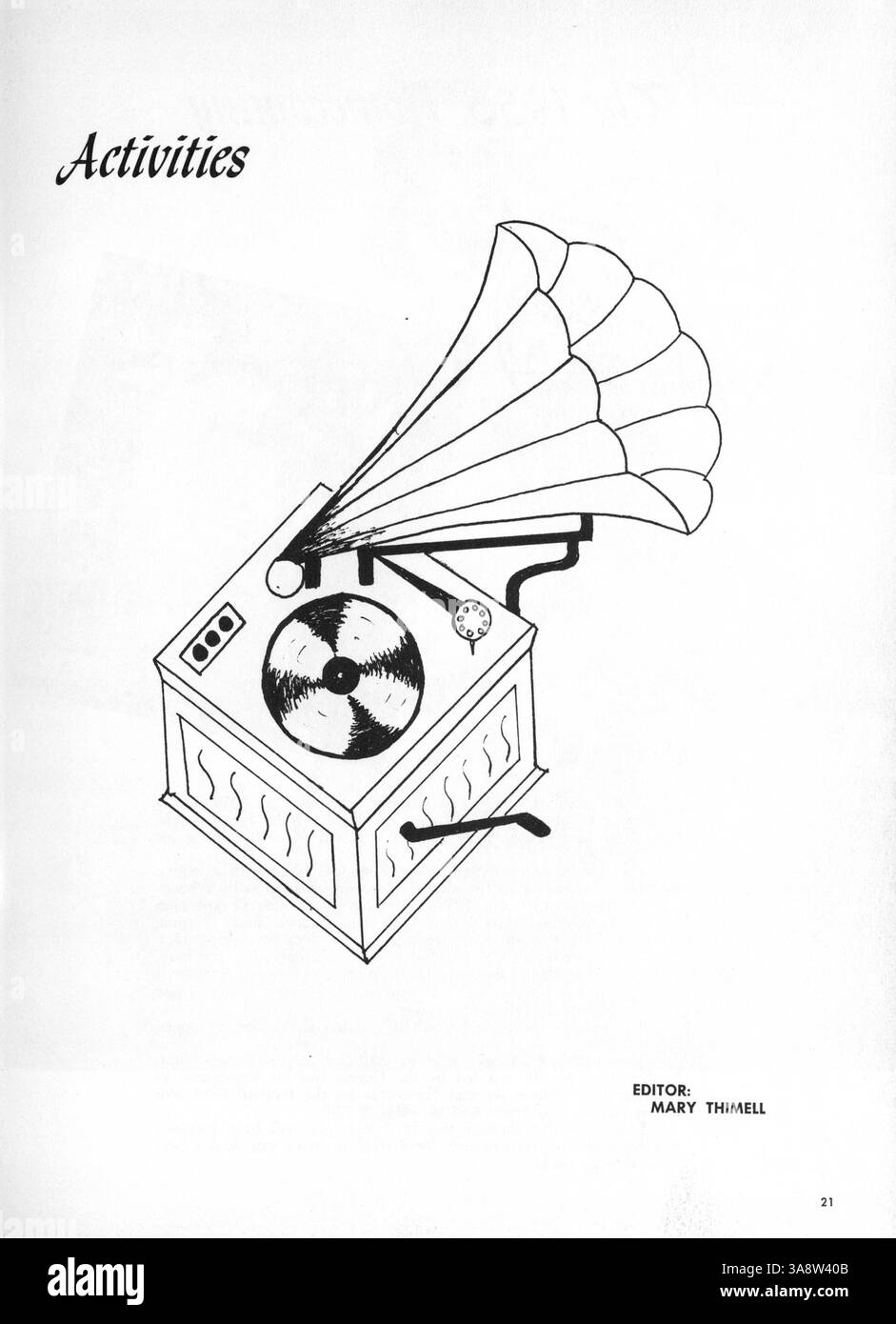 The 'Antler' yearbook of Minnehaha Academy, 1957, highlights the ...