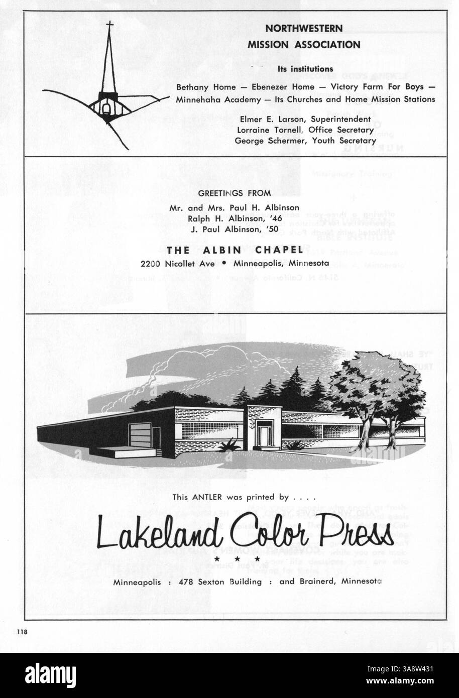 Minnehaha Academy’s 1957 'Antler' yearbook documents the students ...