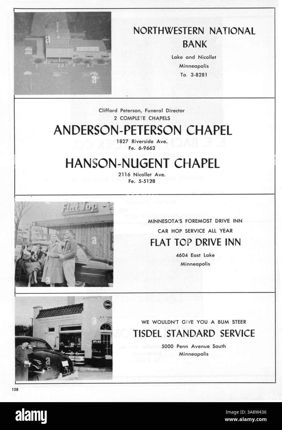 This 1957 'Antler' yearbook from Minnehaha Academy records the students ...