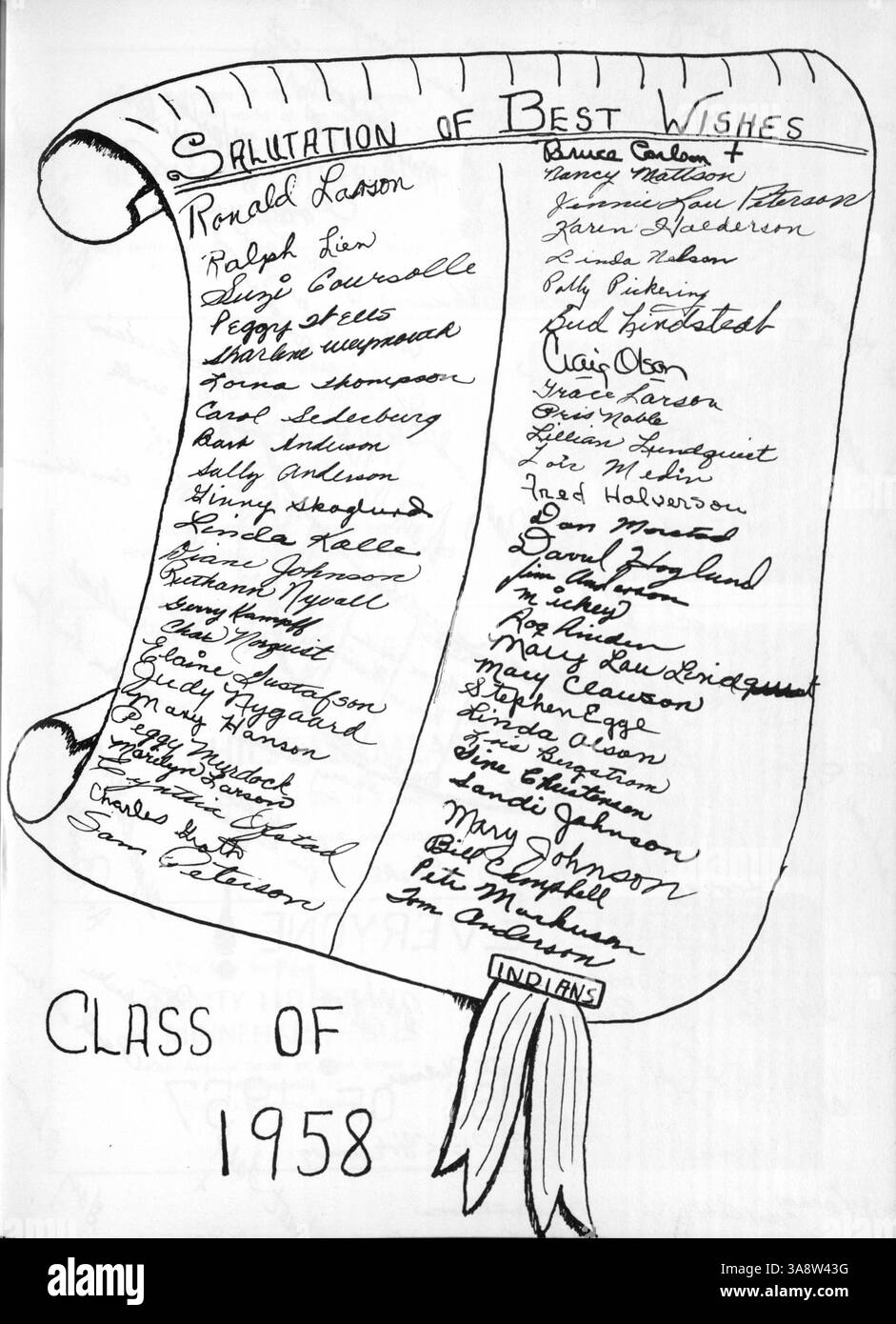 Key events from the 1956 1957 school year hi-res stock photography and ...