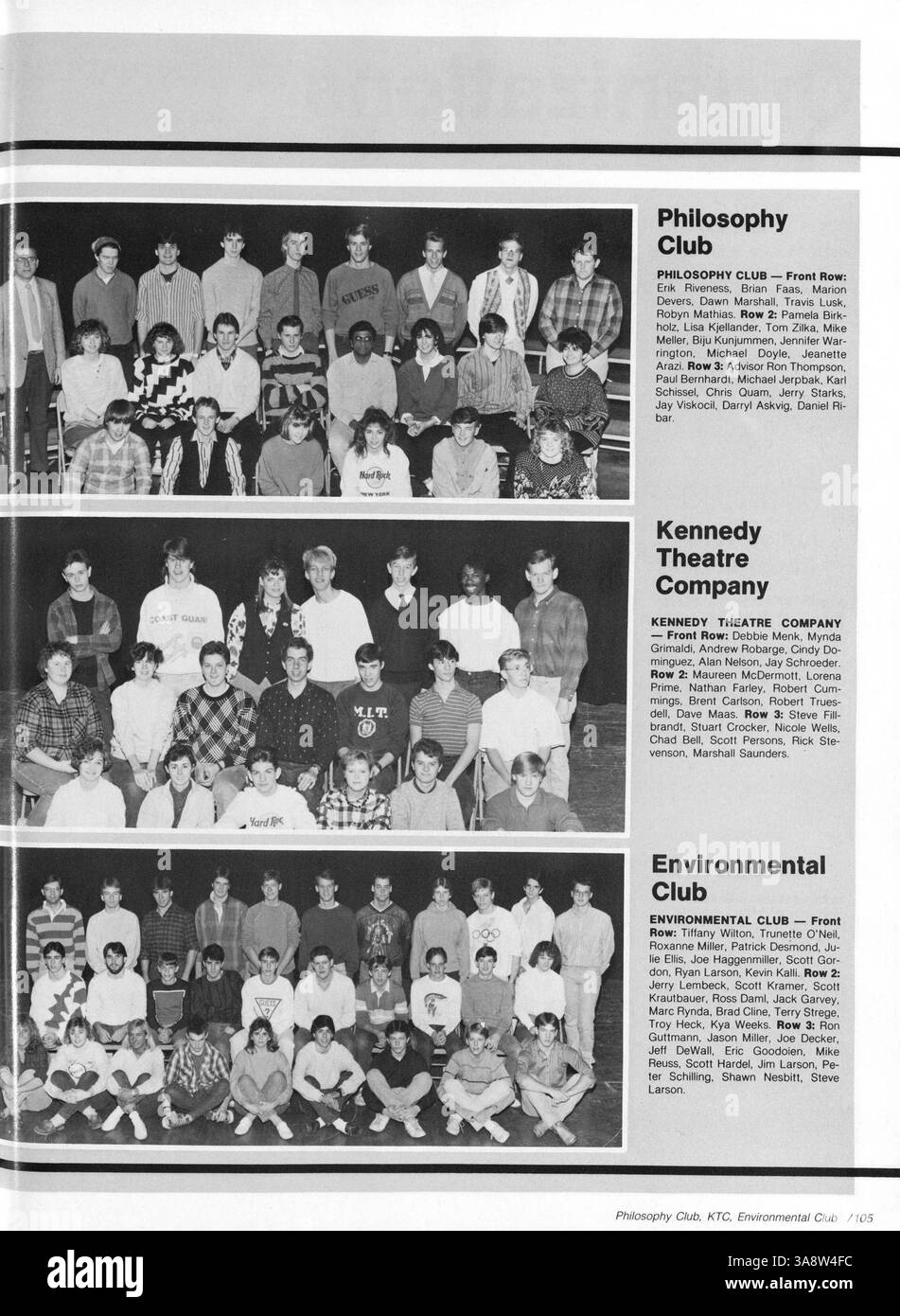This 1987 yearbook from kennedy high captures the highlights of hi-res ...