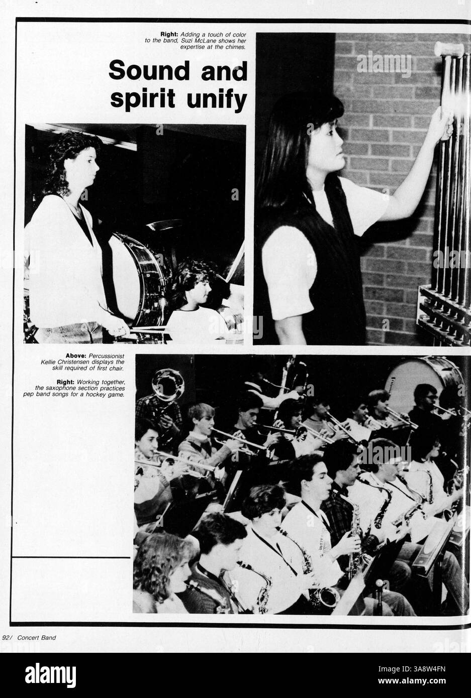 This 1987 Kennedy High Yearbook details the major events of the 1986 ...