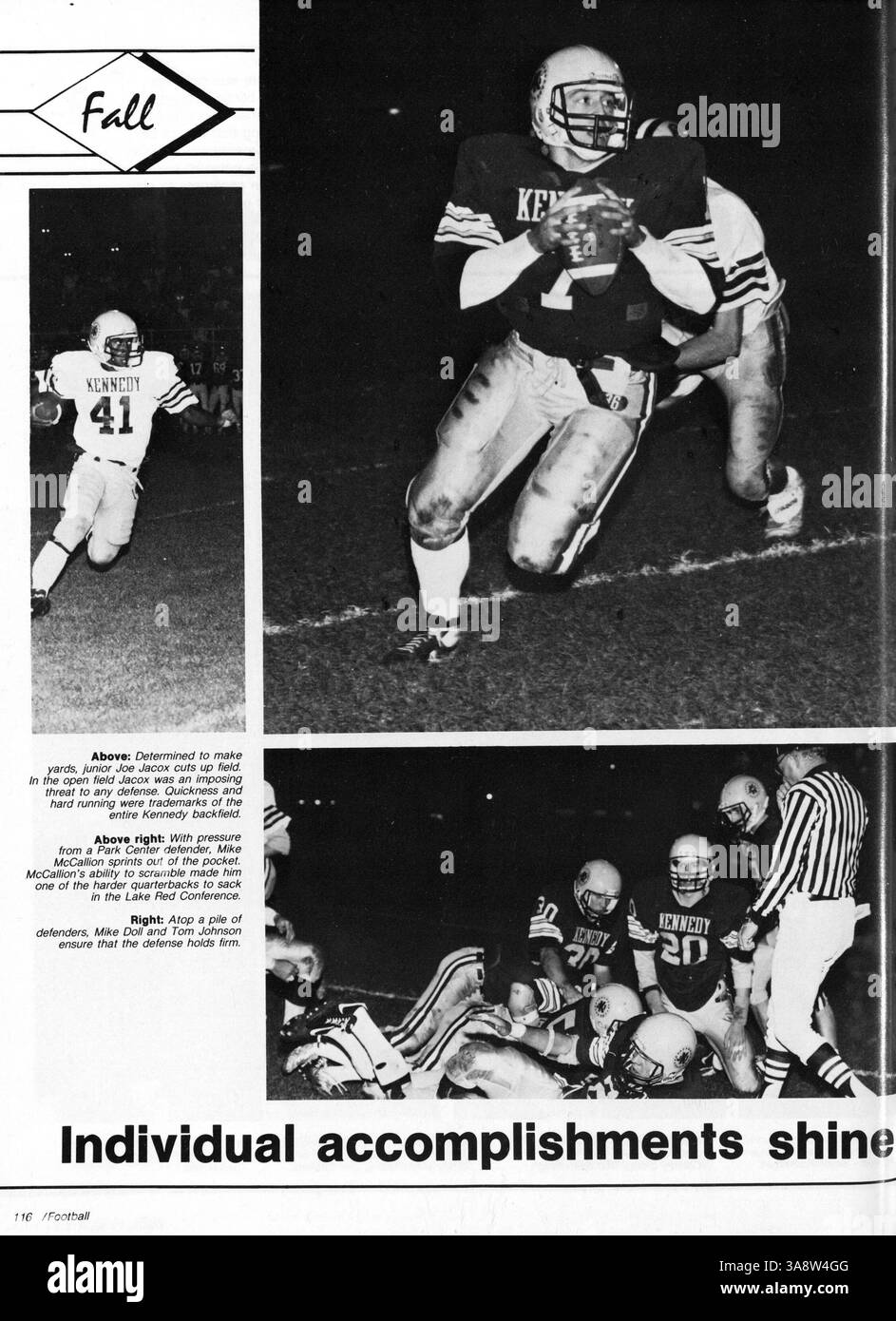 Kennedy High’s 1987 yearbook highlights key events, including student ...