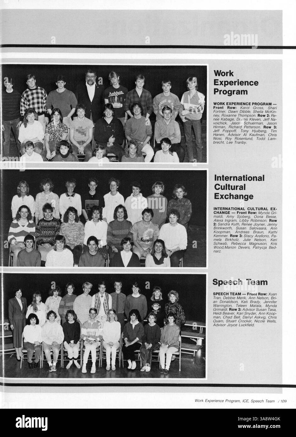 The 1987 kennedy high yearbook documents student and teacher profiles ...