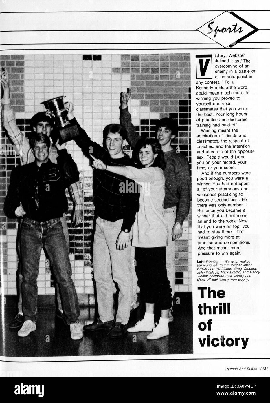 This 1987 yearbook captures important moments of the 1986-1987 academic ...