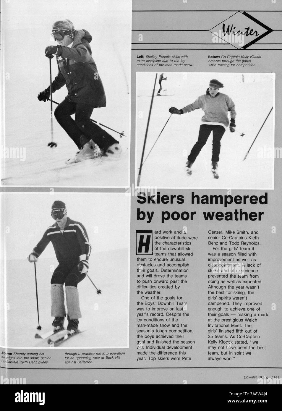 The 1987 Kennedy High Yearbook highlights the 1986-1987 school year ...