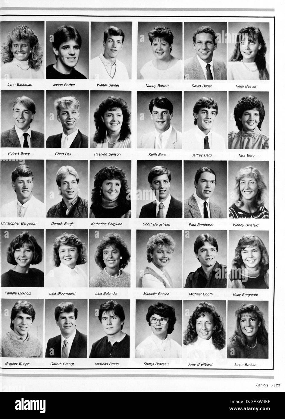 This 1987 yearbook from Kennedy High School features profiles of students, teachers, and ...