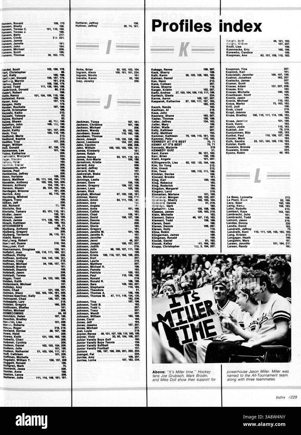 This yearbook from 1987 documents the 1986-1987 school year at Kennedy ...