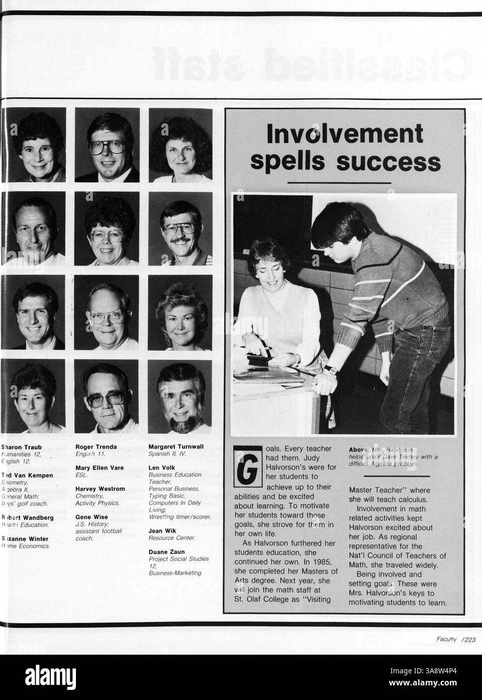 This yearbook documents the 1986 1987 academic year at kennedy high hi ...