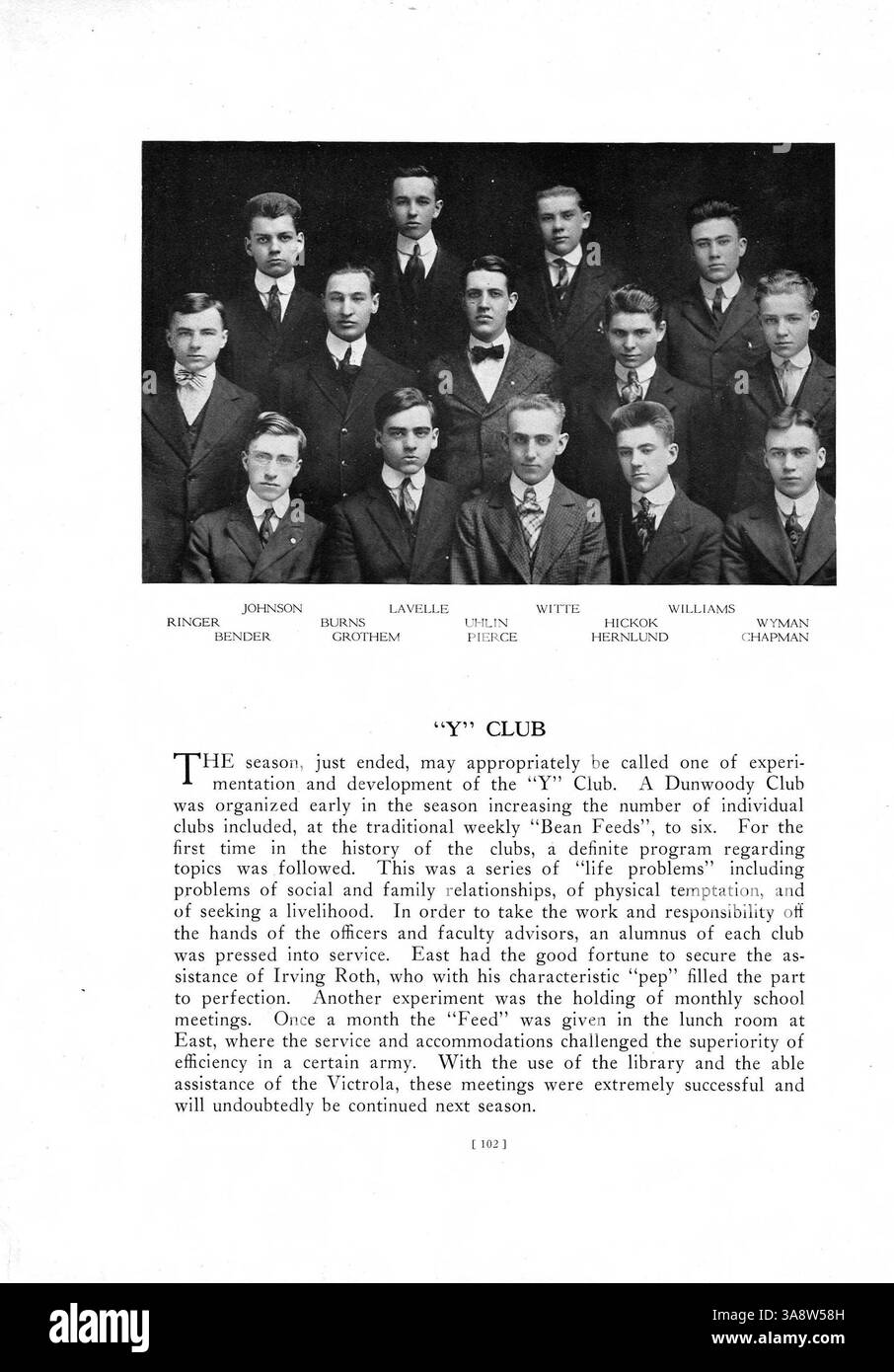 The 1916 edition of East High's yearbook, 'The Cardinal Tenth ...