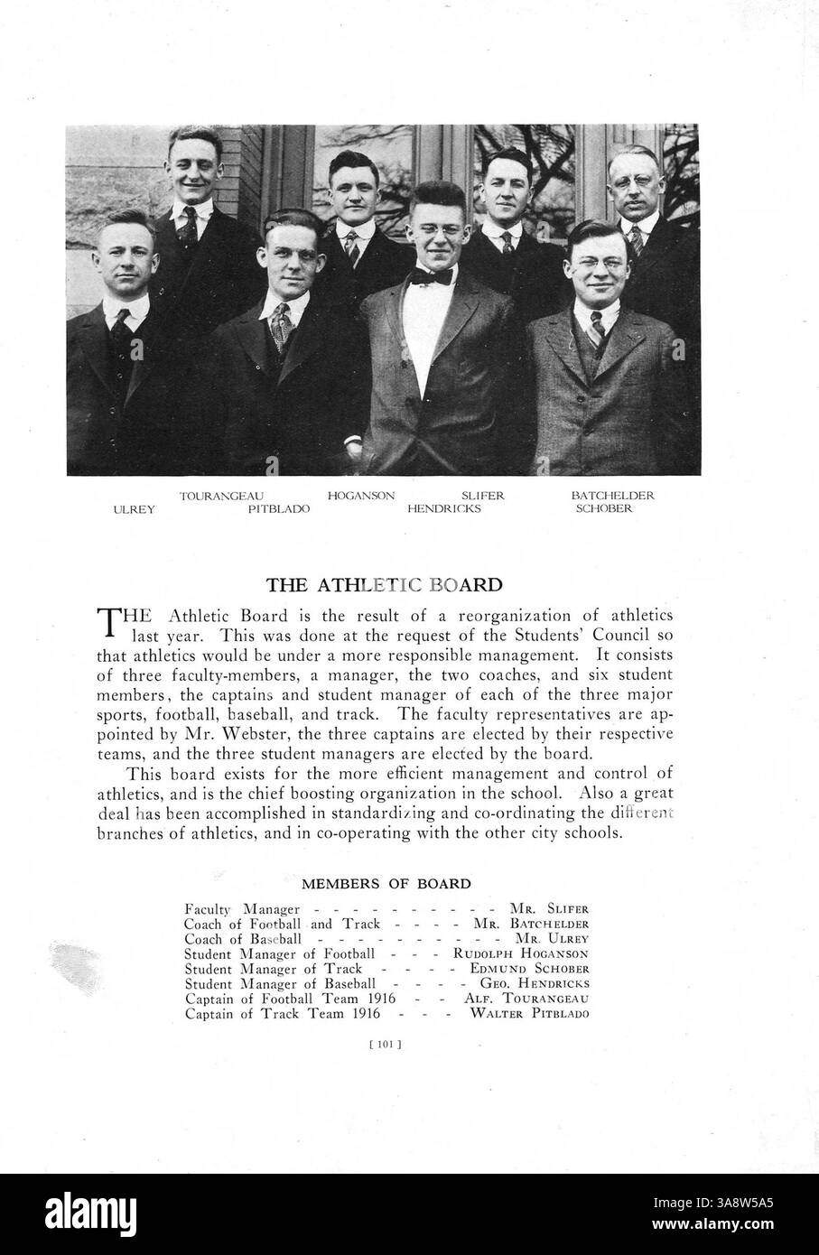 The 1916 East High yearbook, 'The Cardinal Tenth Anniversary Number ...