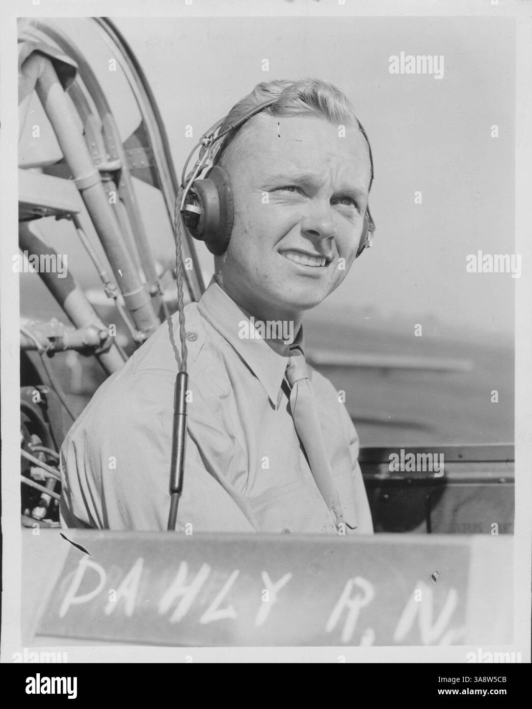 First Lieutenant Ronald N. Dahly, a squadron leader, was reported ...