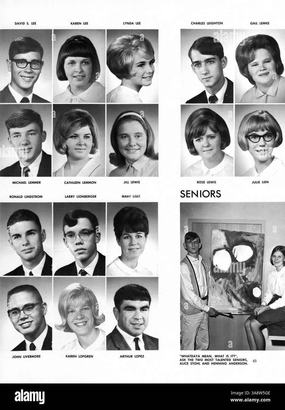 The 1966 yearbook from Hopkins High School highlights the school’s ...