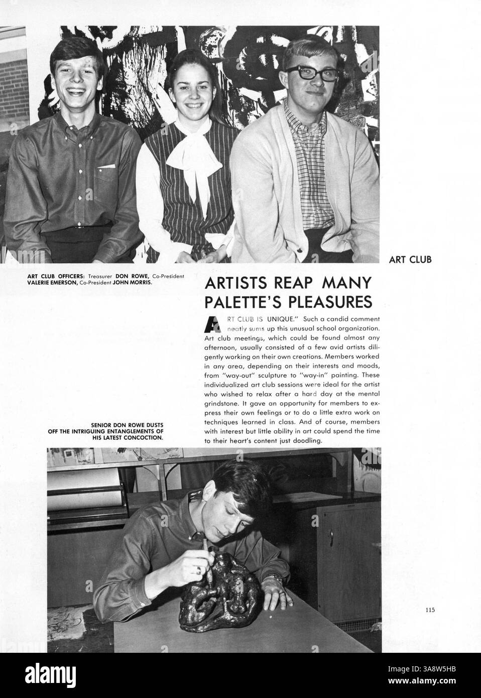 This 1966 yearbook from hopkins high school captures the achievements ...