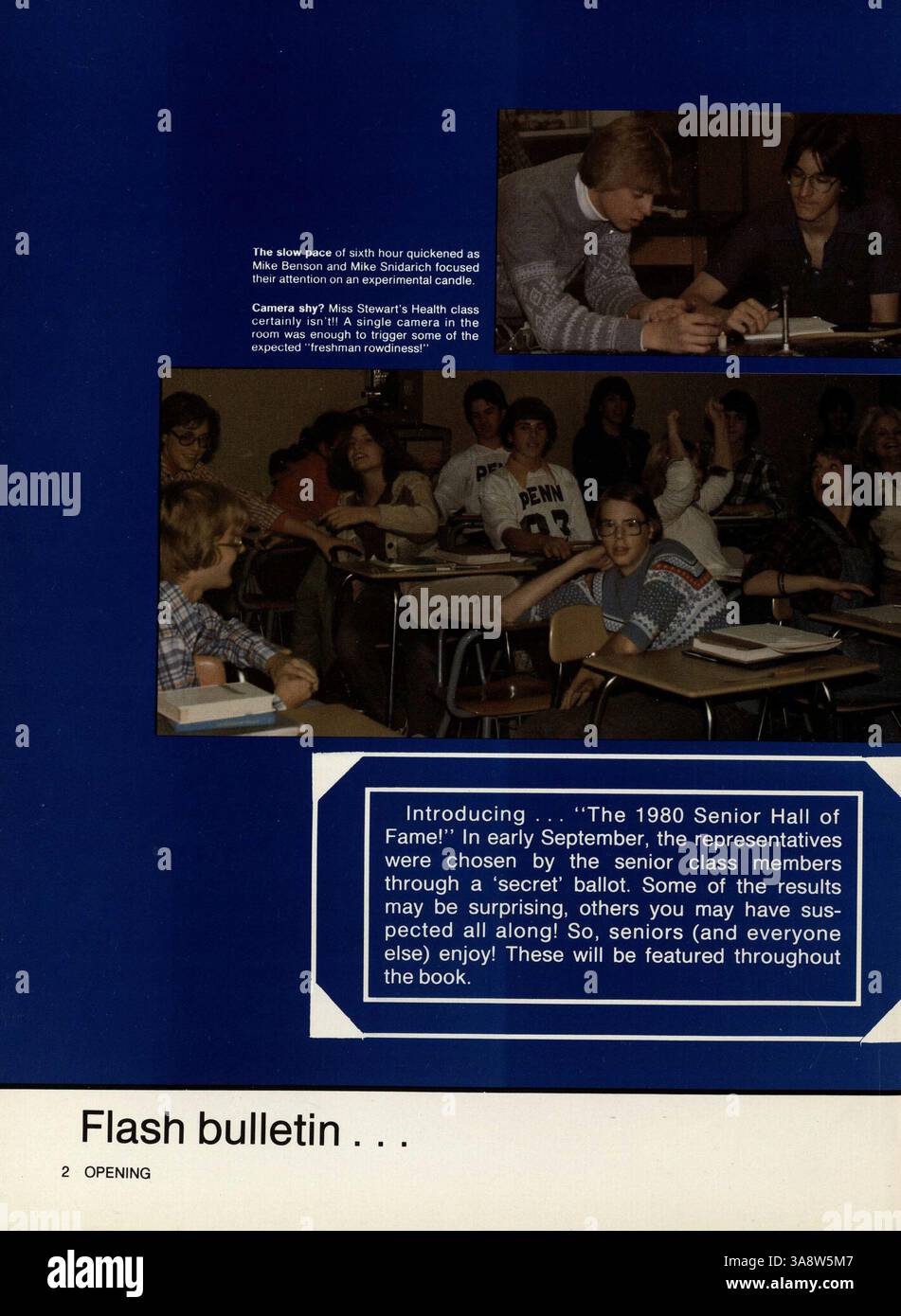 This 1980 yearbook from Lincoln High School, titled Bear '80, offers a ...