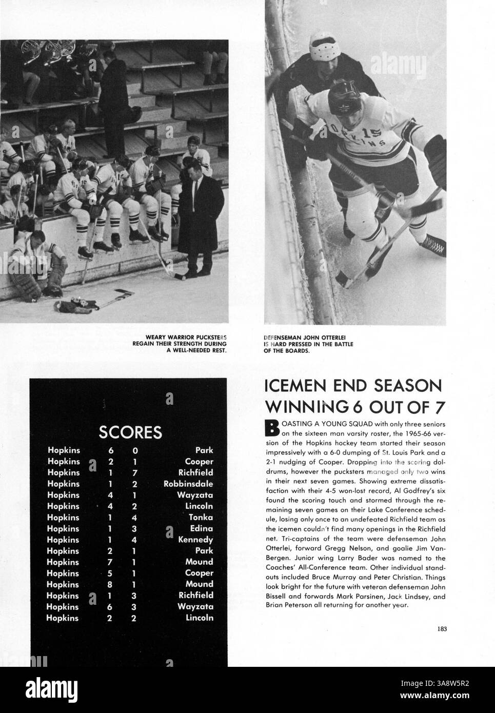 The 1966 Warrior 66 yearbook chronicles the academic year at Hopkins ...