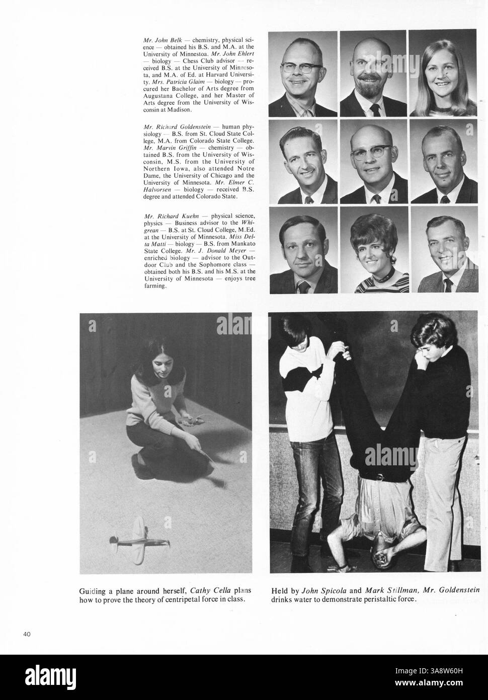 The 1971 Edina High School yearbook, Whigrean 71, captures significant ...