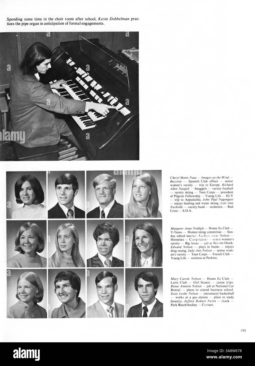 The 1971 Whigrean yearbook documents the activities of Edina High ...