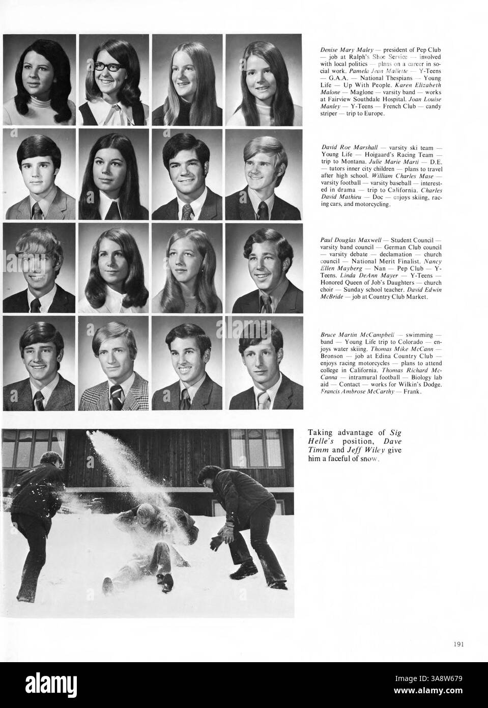 This 1971 Whigrean yearbook provides a record of Edina High School’s ...