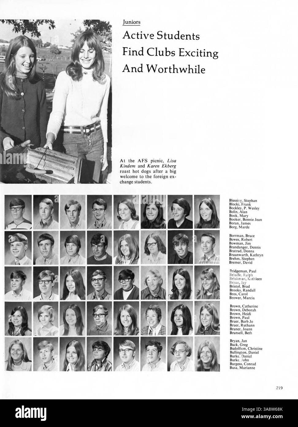 The 1971 Whigrean yearbook captures the spirit of Edina High School ...