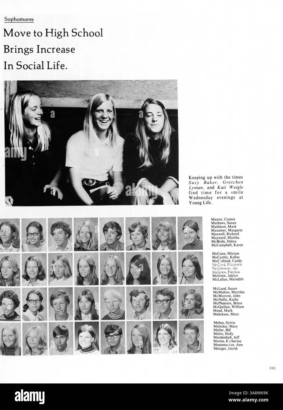 Whigrean 71, the 1971 yearbook from Edina High School, documents the ...