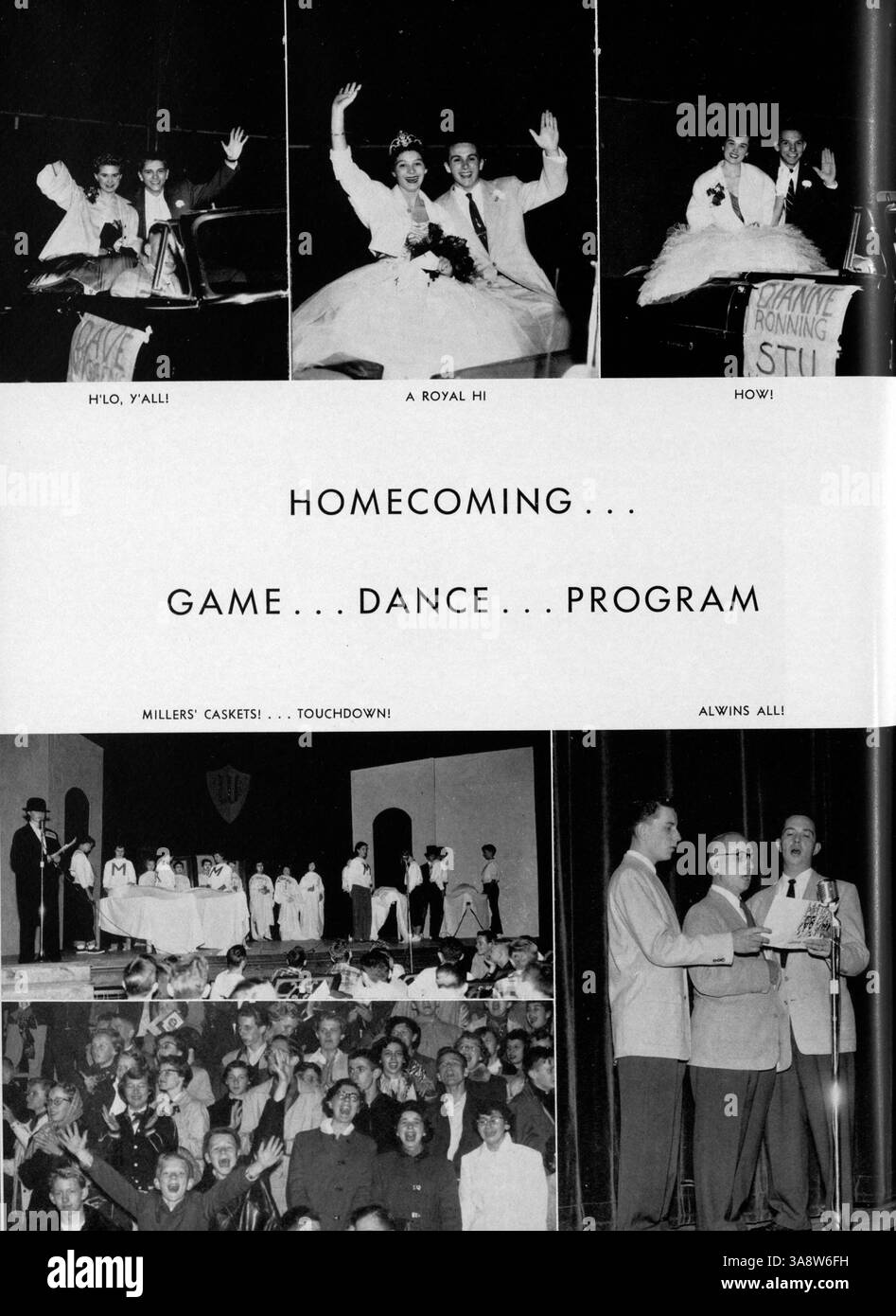 The 1955 Wahian yearbook from Washburn High School showcases the ...