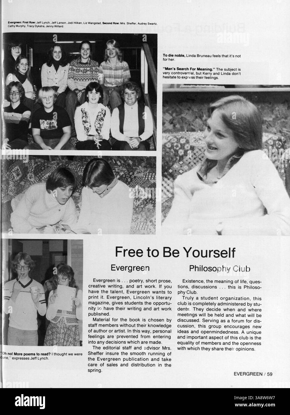 The 'Bear '80' yearbook captures the essence of Lincoln High School's ...