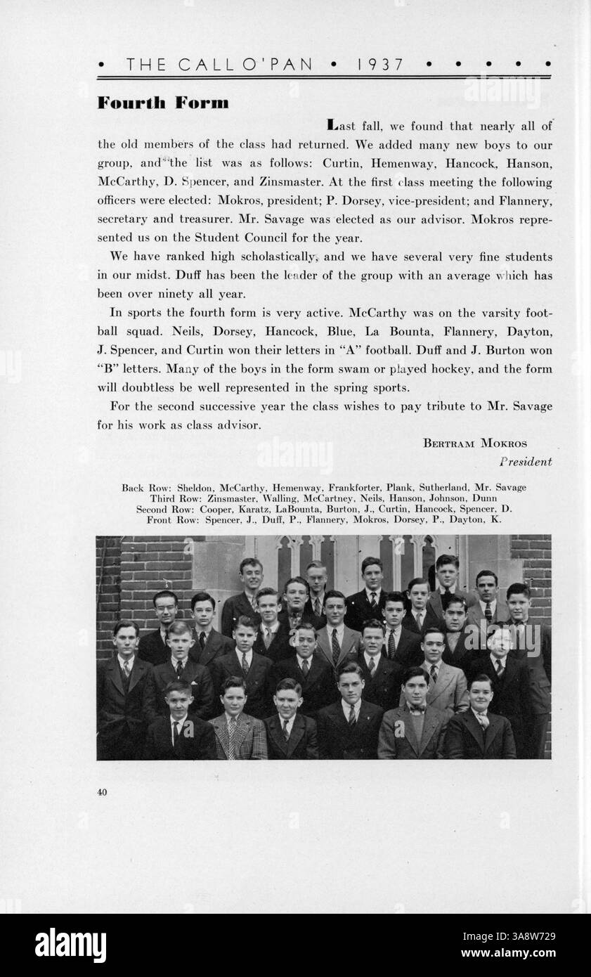 This high school yearbook from 1937, 'Call-O'-Pan,' highlights the ...