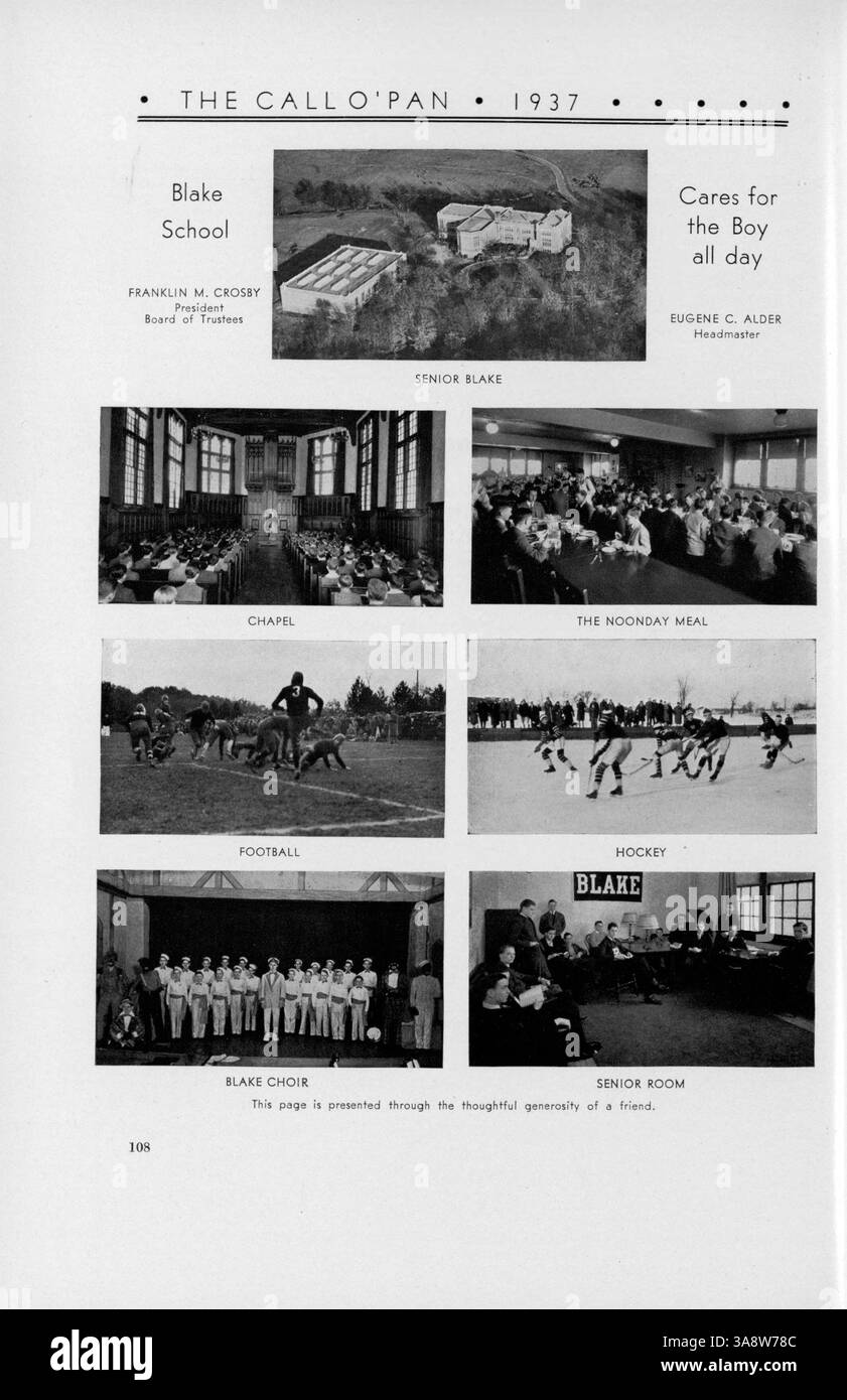 This high school annual documents the students, teachers, clubs ...