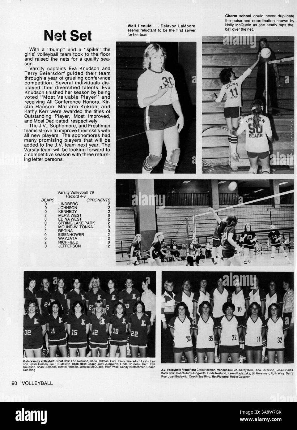 The 'Bear '80' yearbook provides a snapshot of Lincoln High School's ...